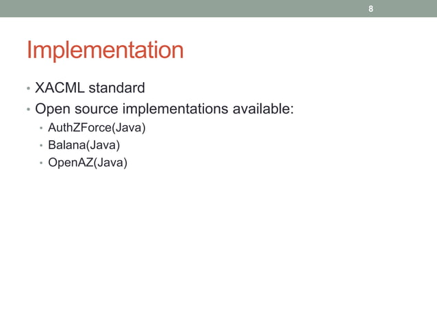Attribute based access control | PPT