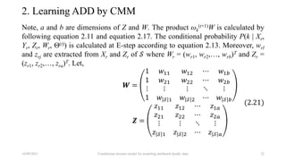 Conditional mixture model for modeling attributed dyadic data | PPTX | Physics | Science