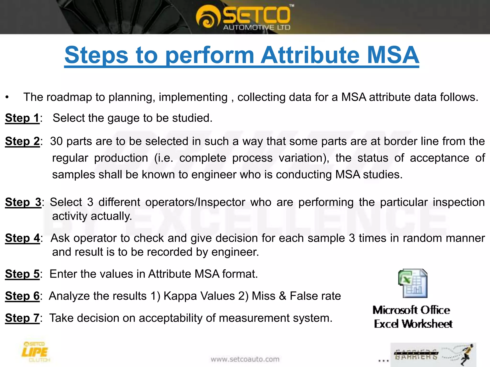 Attribute MSA | PPTX
