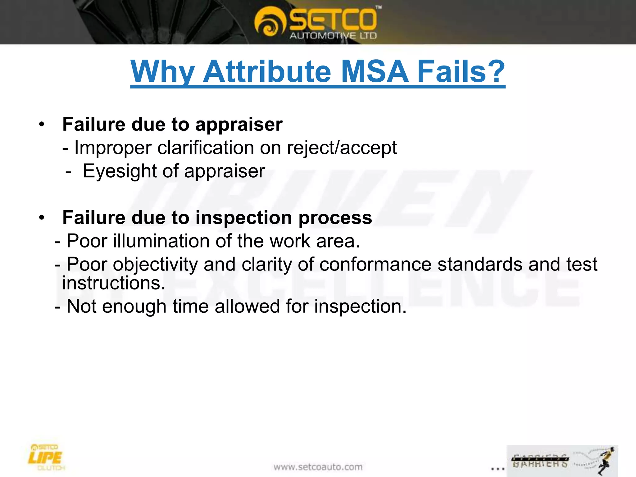 Attribute MSA | PPTX