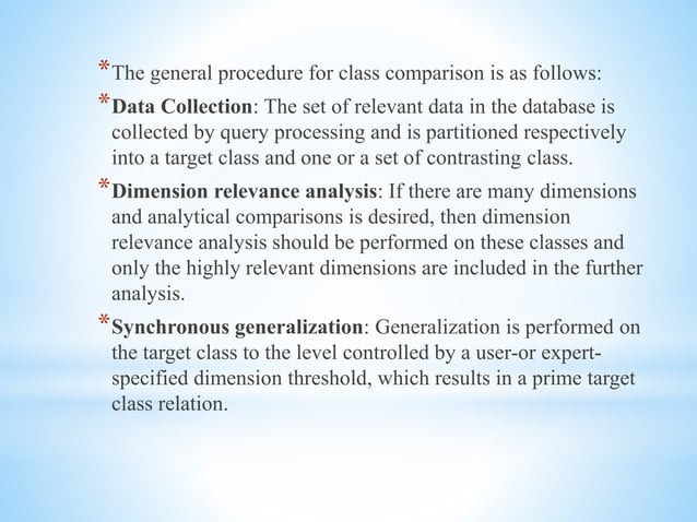 Attribute oriented analysis | PPTX