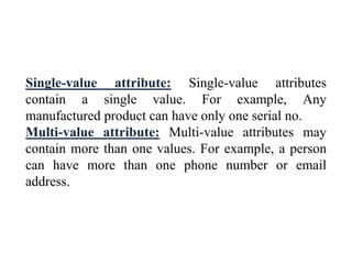 Attributes in Entity-Relationship Model | PPTX