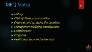 Attributes of a good meq | PPTX