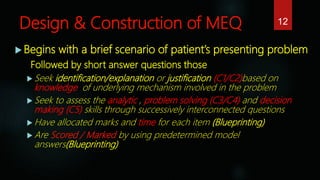 Attributes of a good meq | PPTX