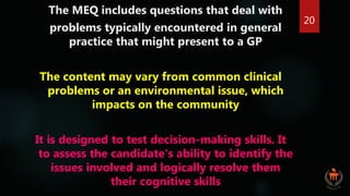 Attributes of a good meq | PPTX