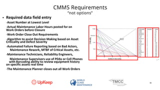 Key Attributes and Best Practices for an Effective CMMS Implementation ...