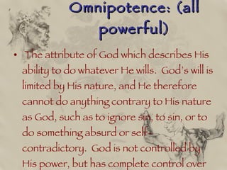 Attributes Of God | PPT