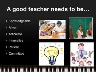 Attributes of Good Teachers | PPTX