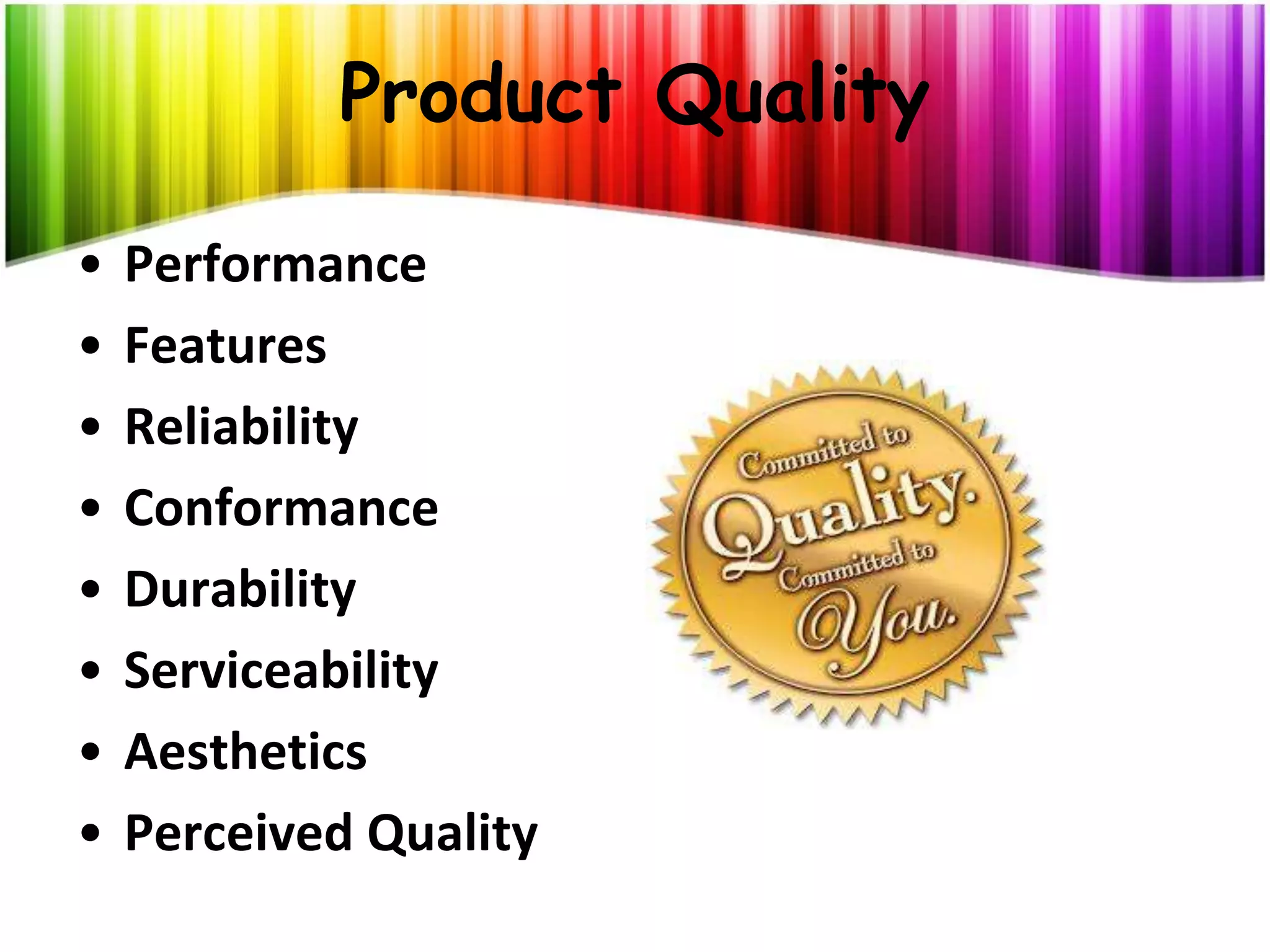 Attributes of product | PPTX