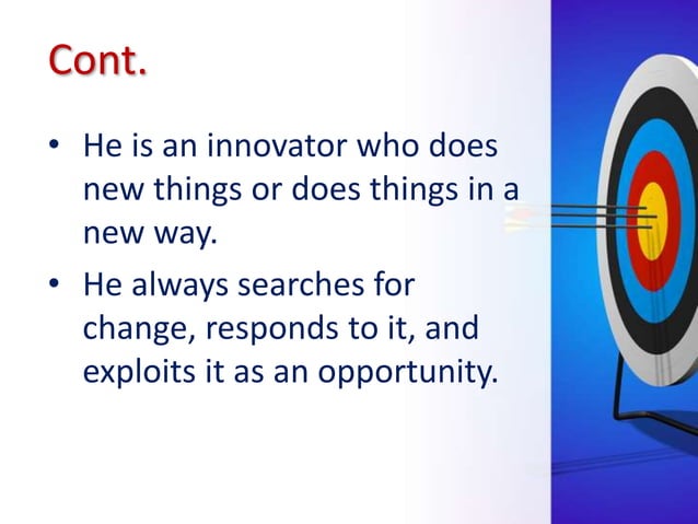 Attributes, qualities & characteristics of an entrepreneur | PPTX