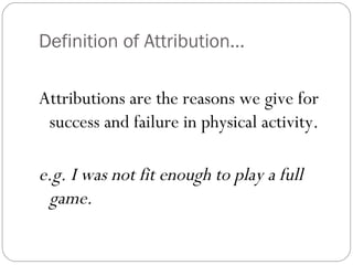 Attribution | PPT