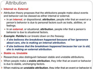 Attribution Psychology