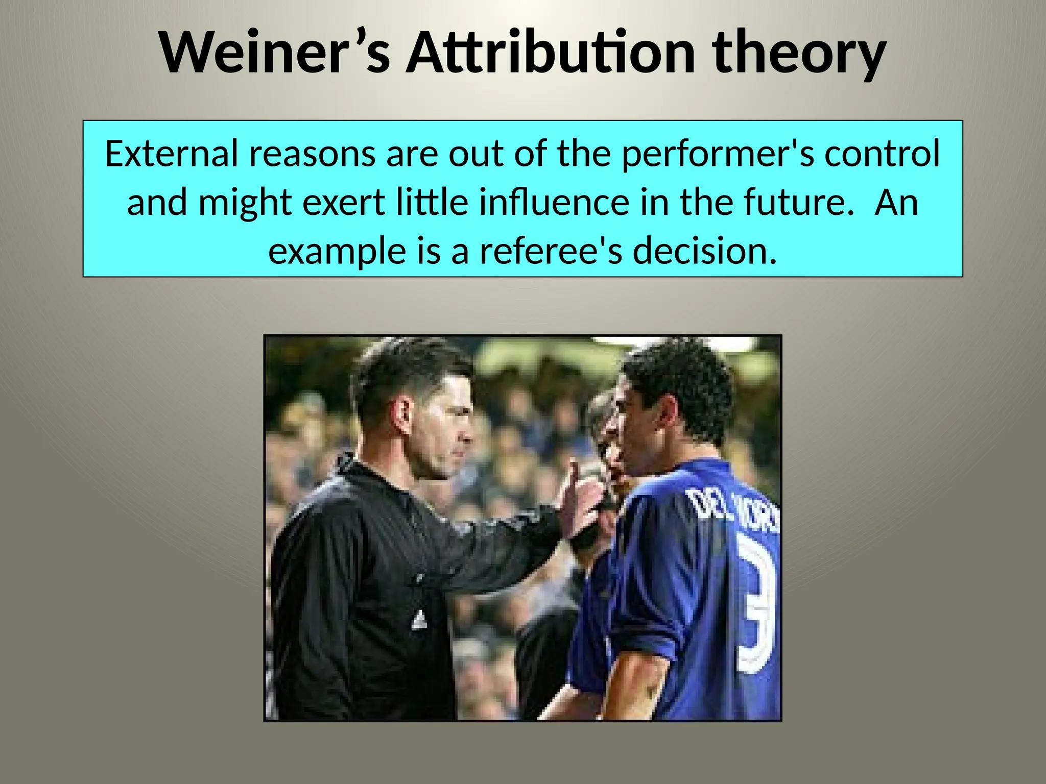 CONSEQUENCES OF SPORTS PERFORMANCE IN RELATION TO ATTRIBUTION THEORY | PPT