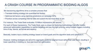 Attribution Accelerator 2019- MTA Driven Programmatic Bid Optimization | PPT