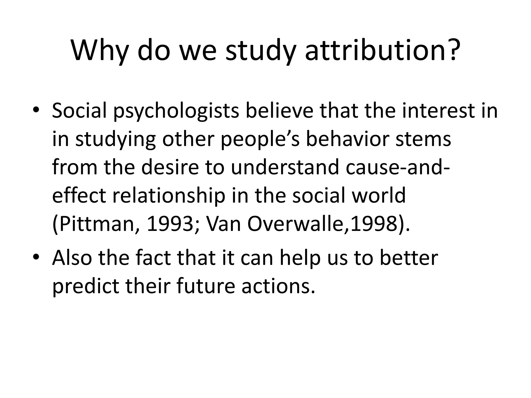 Attribution ppt | PPTX