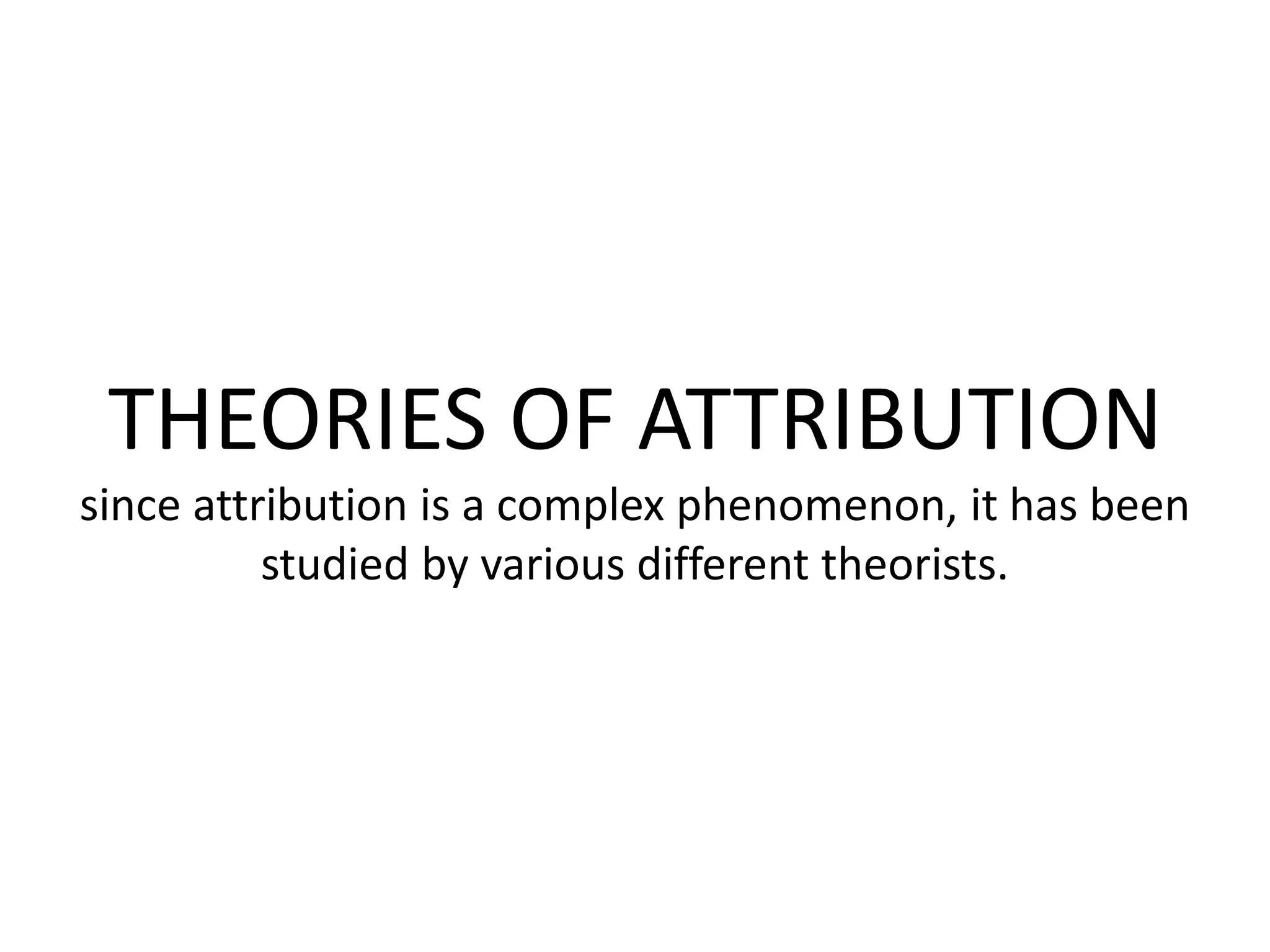 Attribution ppt | PPTX