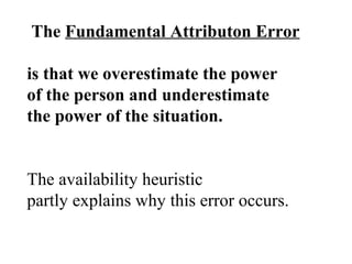 Attribution theory | PPT