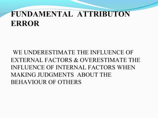 Attribution theory | PPT