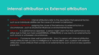 ATTRIBUTION THEORY.pptx organisational behaviour | PPT
