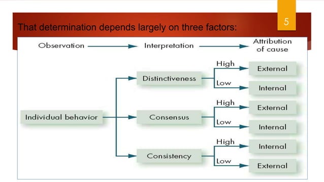 Attribution theory of perception | PPTX | Science