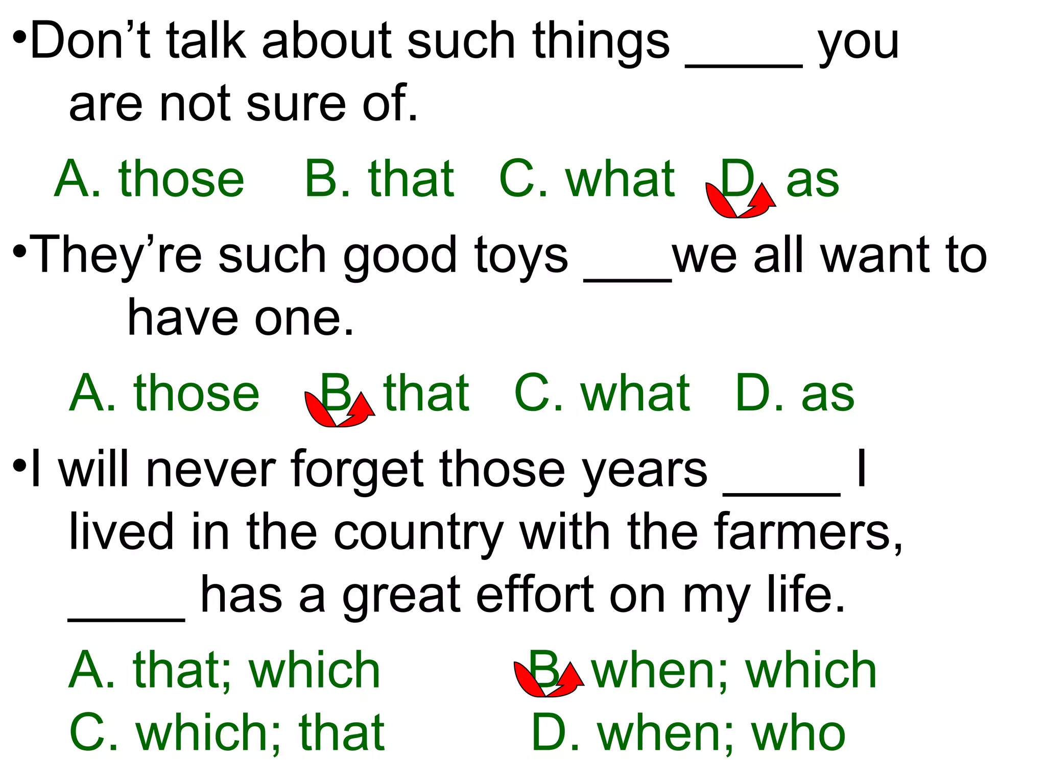 Attributive Clause | PPT