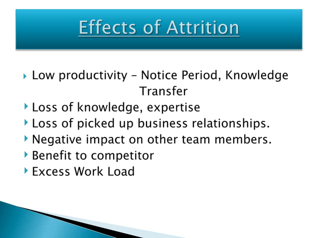Employee Attrition | PPTX