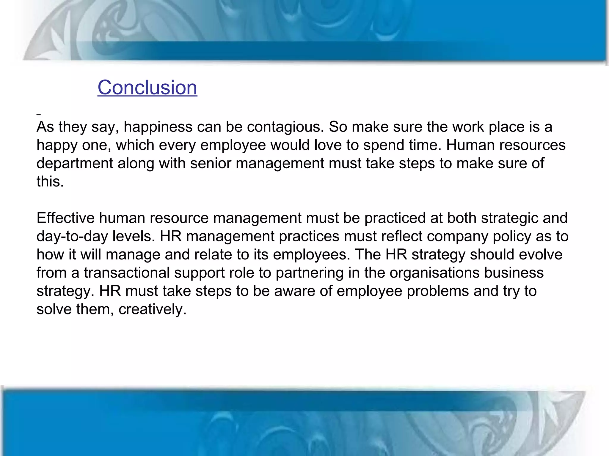 Attrition control and retention strategies for changing times | PPT