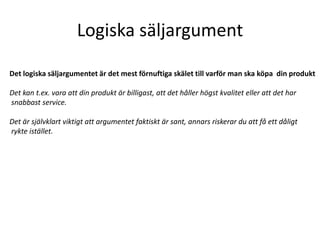 Att sälja – men hur då | PPT
