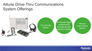 Attune drive thru system | PPTX | Computer Networking | Computing