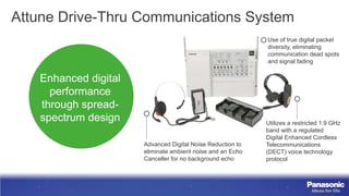 Attune drive thru system | PPTX | Computer Networking | Computing
