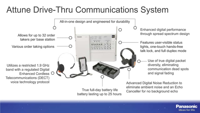 Attune drive thru system | PPT