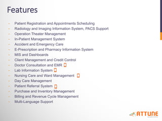 Attune Hospital Information System | PPSX