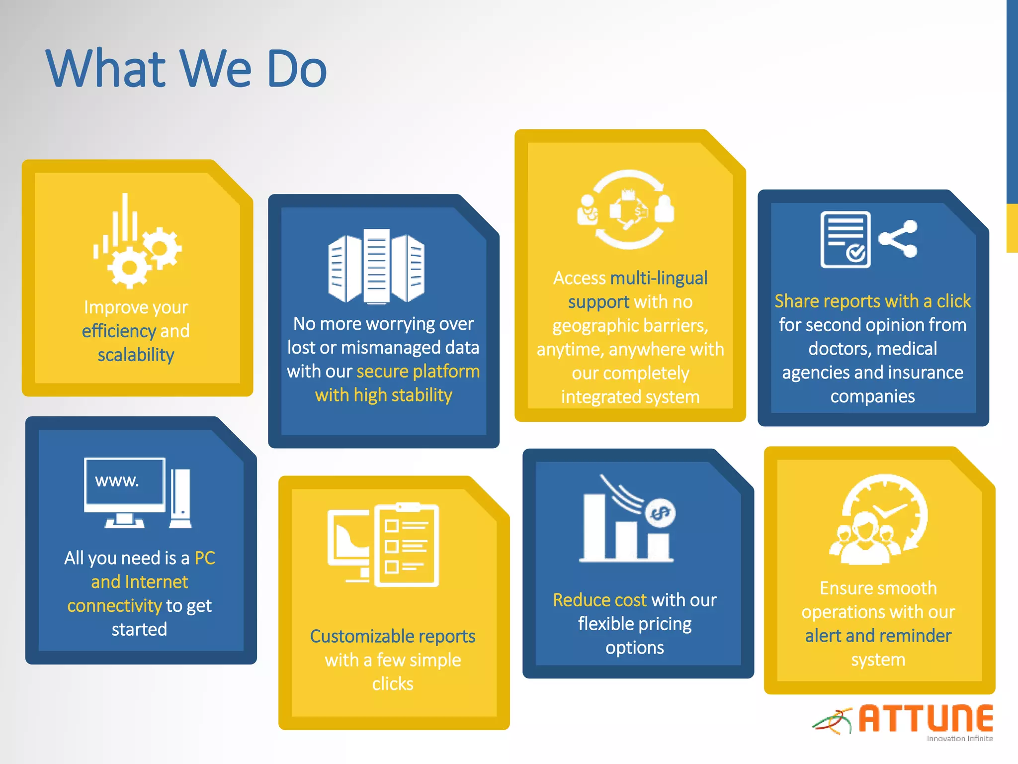 Attune Lab Information System | PPSX