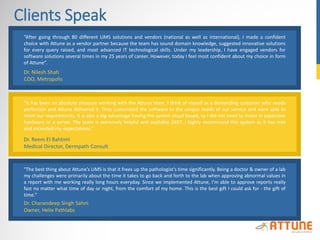 Attune Lab Information System | PPSX