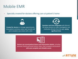 Attune Practice Management System | PPT