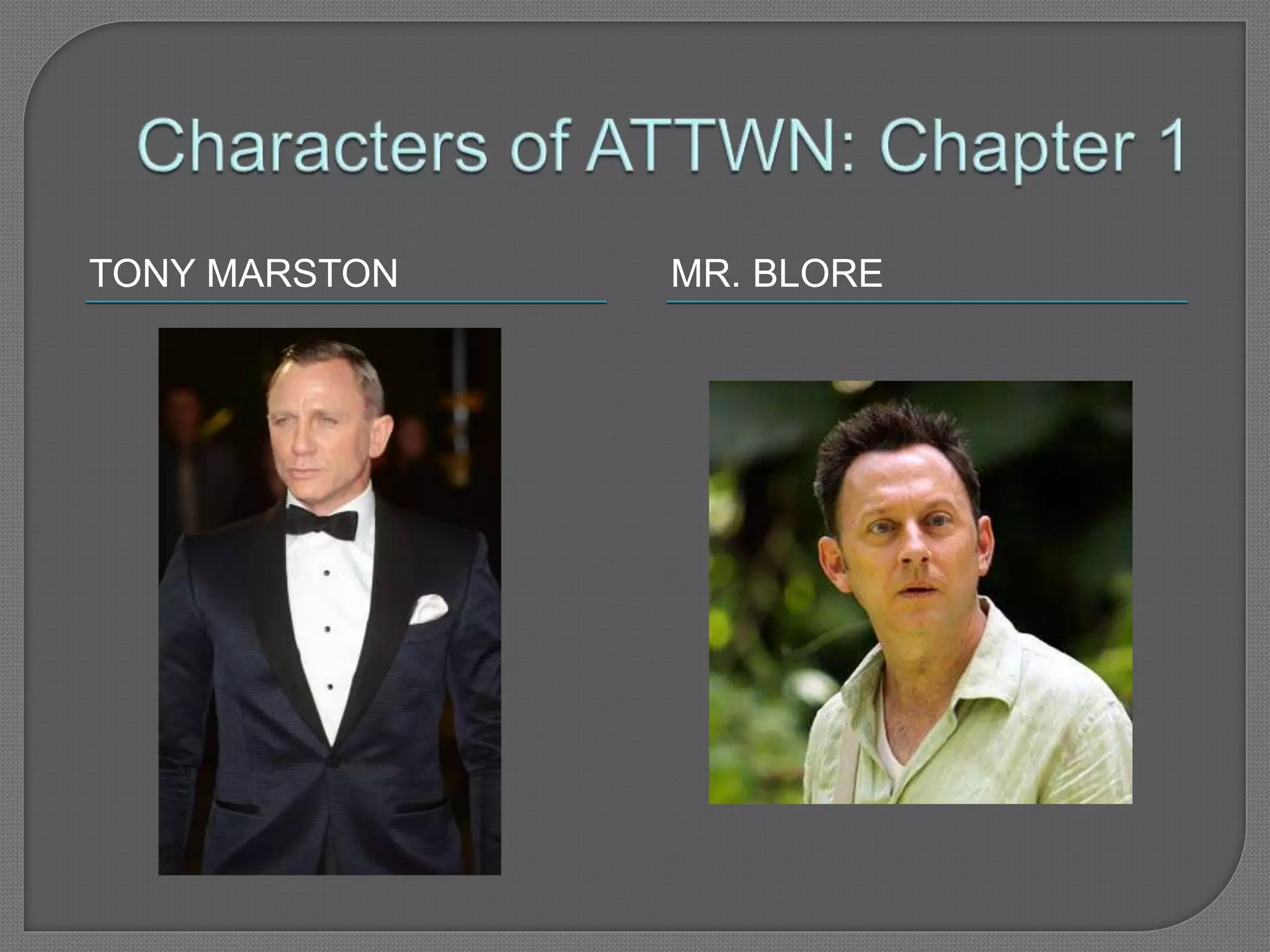 ATTWN Character Casting Activity | PPTX