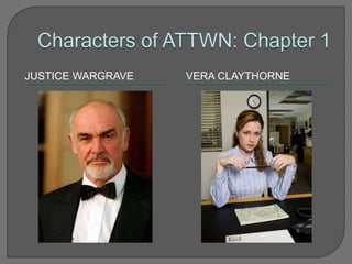 ATTWN Character Casting Activity | PPTX