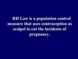 Atty chito liban talk rh law | PPT