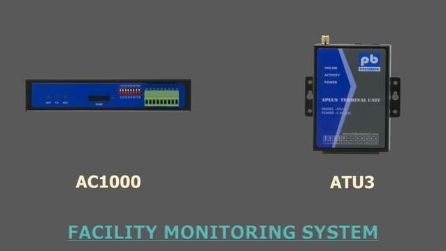 Facility monitoring system; ATU3 | PPT