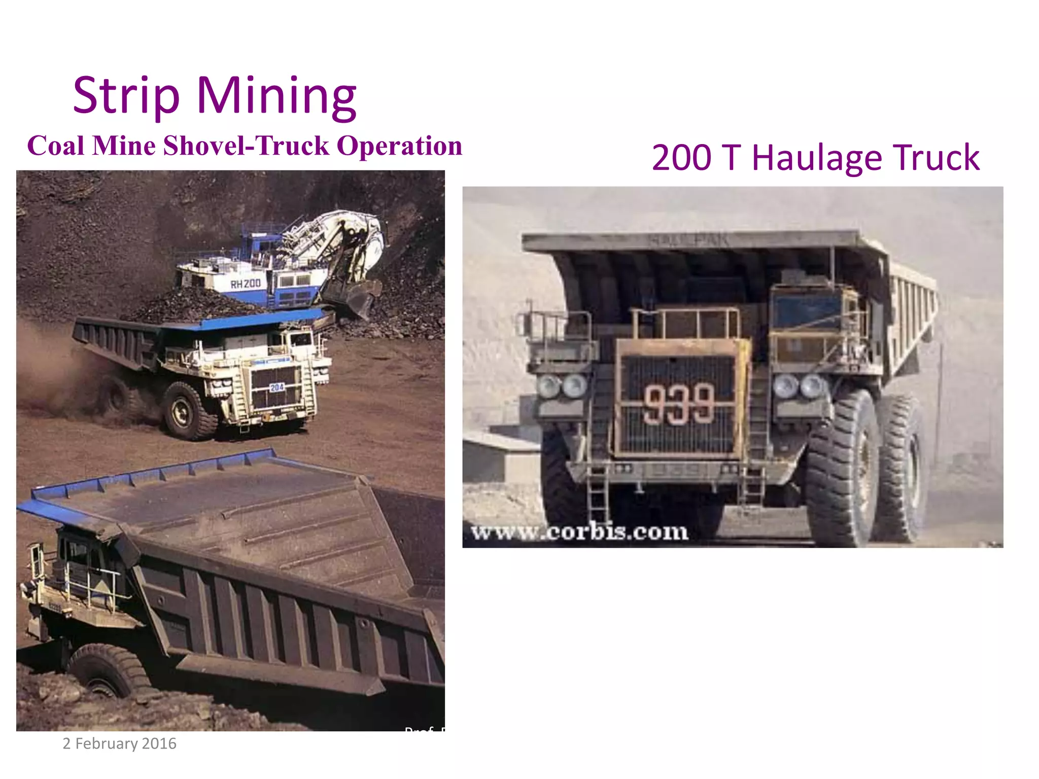 Topic 5: Mining Methods-Part I-Surface mining | PDF