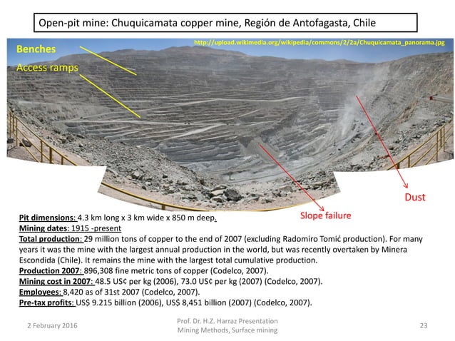 Topic 5: Mining Methods-Part I-Surface mining | PDF | Geology | Science