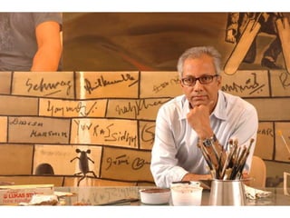 Atul dodiya indian artist | PPTX