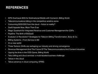 Telecom SaaS Billing Solutions Case Study | PPTX