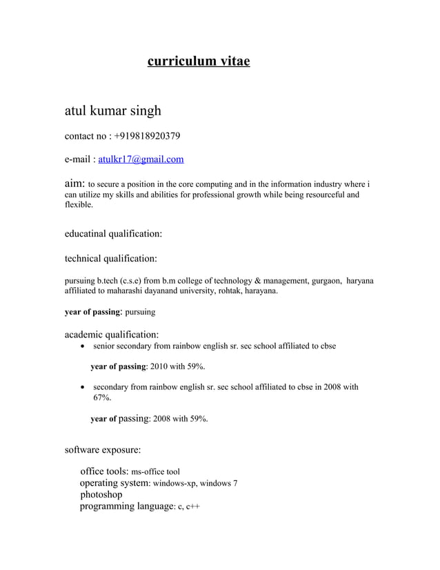 Atul kumar | DOC Atul kumar | DOC