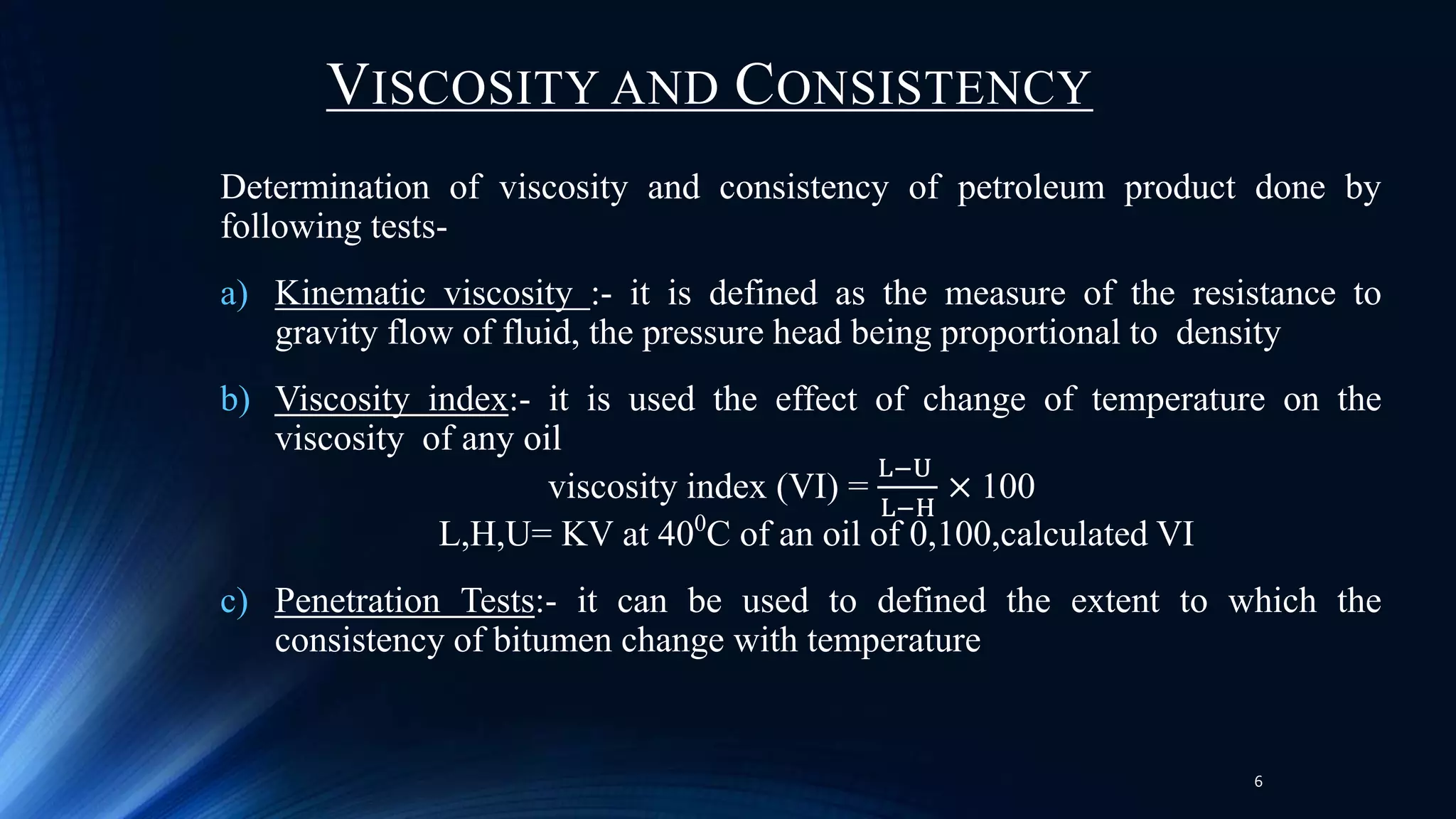quality control of petroleum products | PPTX