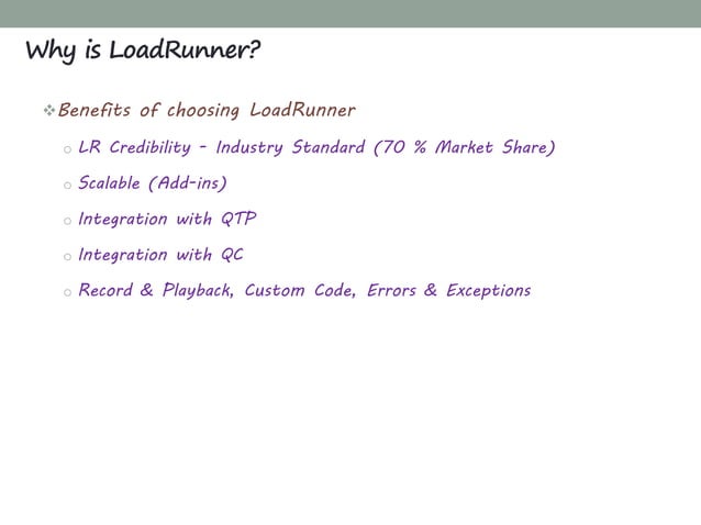 Loadrunner Performance Testing Pdf Operating Systems Computer Software And Applications