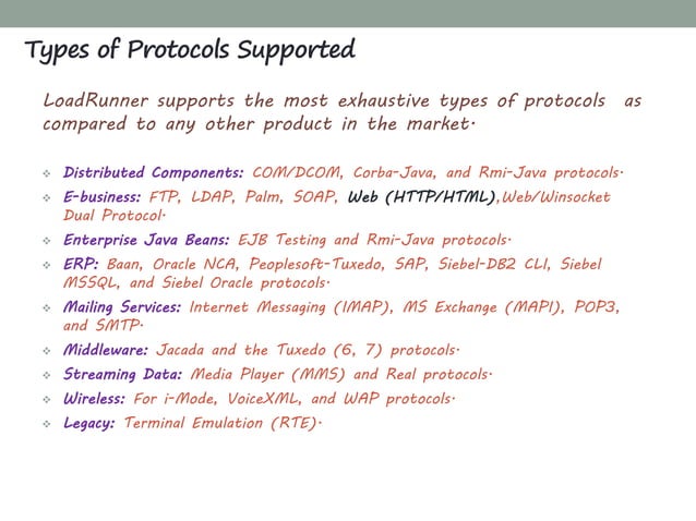 Loadrunner Performance Testing Pdf Operating Systems Computer