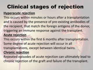 TRANSPLANTATION IMMUNOLOGY | PPTX