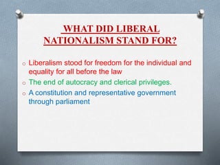 THE NATIONALISM IN EUROPE OVERVIEW | PPT