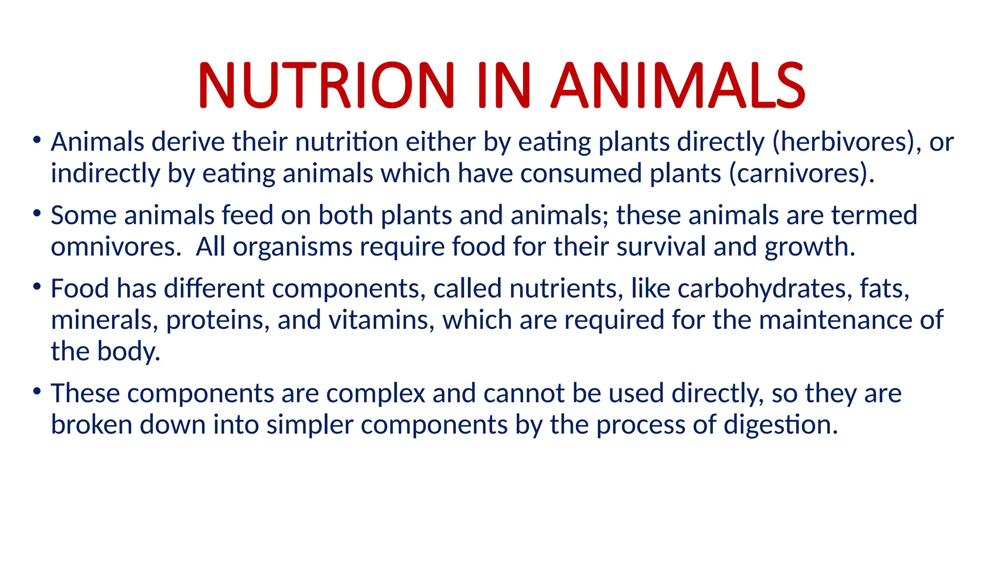 Life processes - part 1 ( nutrition in plants and animals) | PPTX